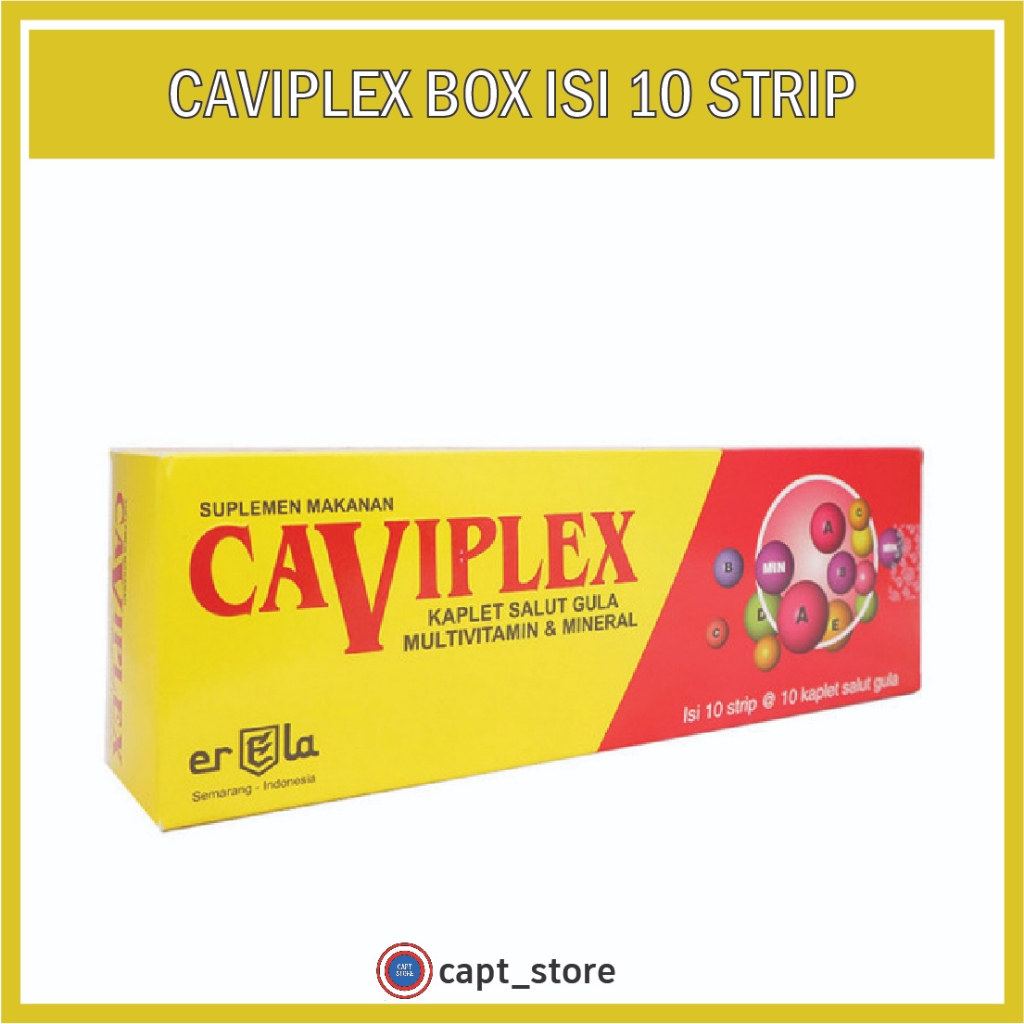 Jual Caviplex box isi 100 tablet | Shopee Indonesia