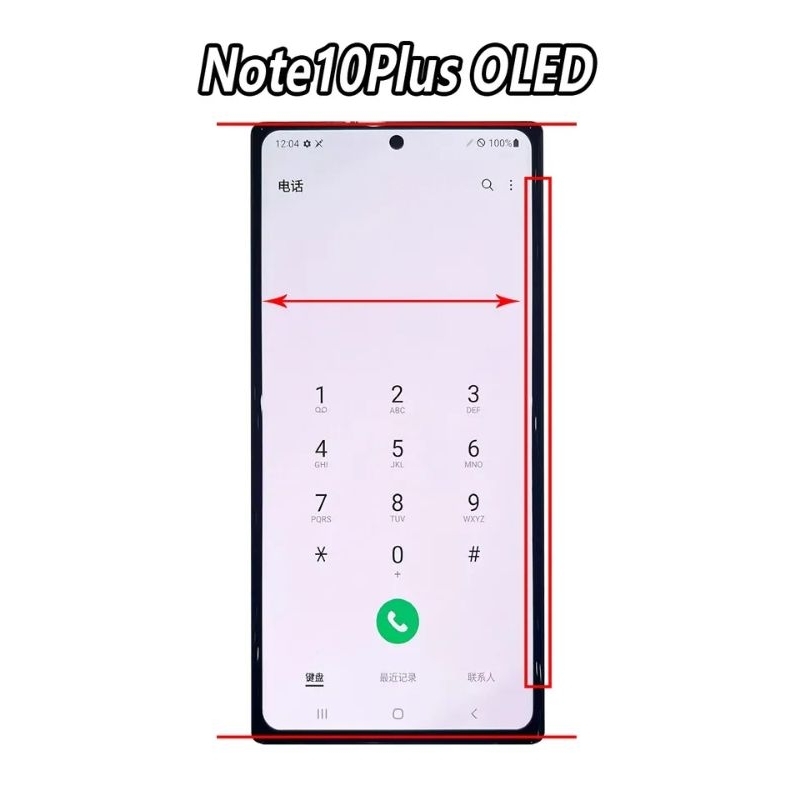 Jual LCD SAMSUNG NOTE 10 PLUS / N975F N975F/DS N975U ORIGINAL OLED ...