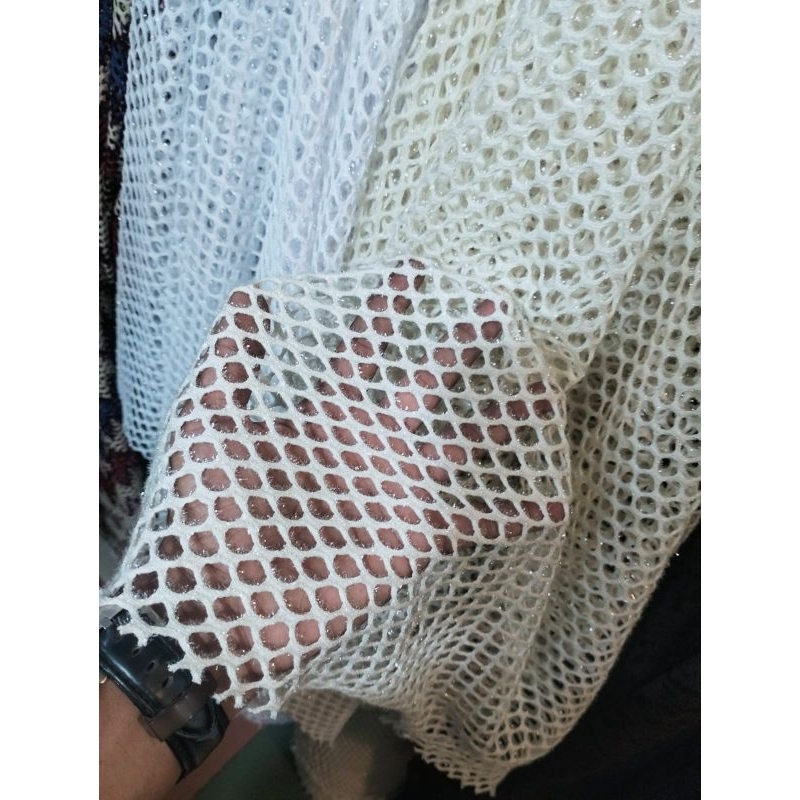 Jual bahan/kain Jala Glitter | Shopee Indonesia