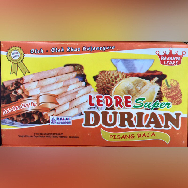 Jual Ledre Super Pisang Raja Makanan Ringan Khas Bojonegoro 200 gr ...