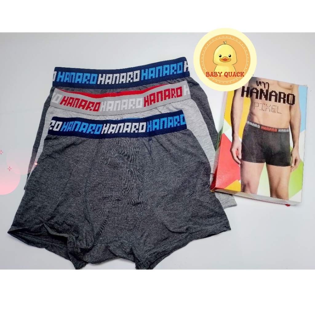 Jual 3 Pcs Boxer CD Hanaro HX04 CD Pria Dewasa M-XL Murah - Makassar ...