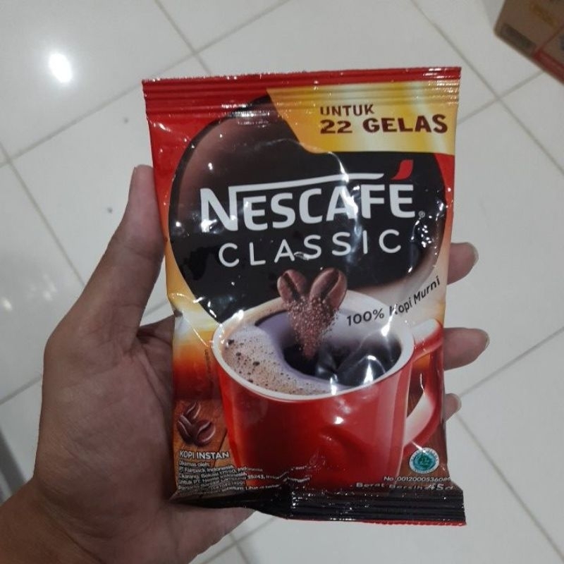 Jual NESCAFE Classic Vending 45gr Kopi Hitam Nestle Professional ...