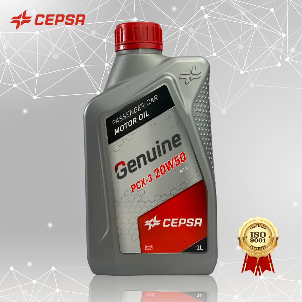 Jual Oli Mobil SAE 20W 50 1 liter CEPSA Genuine | Shopee Indonesia