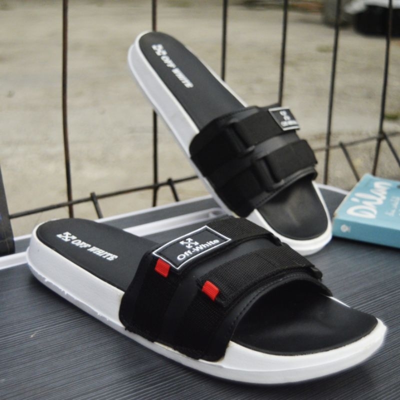 Jual Sandal Slide Selop Pria Insole Bensol Webbing Sendal Slop Ringan ...