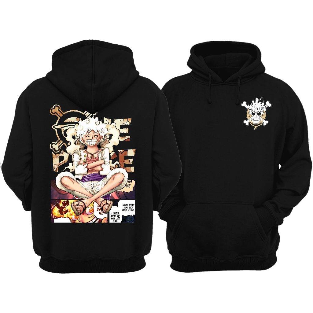 Jual HOODIE ANIME LUFFY GEAR 5 ONE PIECE 031OPHD SWEATER ANIME KEREN ...