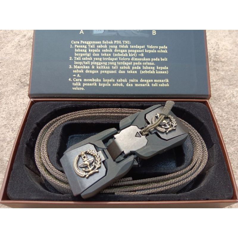 Jual Sabuk PDL TNI Magnetic Felindo Original | Shopee Indonesia