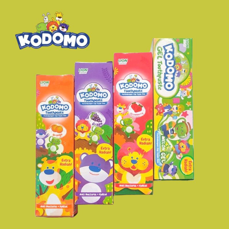 Jual KODOMO ToothPaste | Pasta Gigi Anak 45gr | Shopee Indonesia