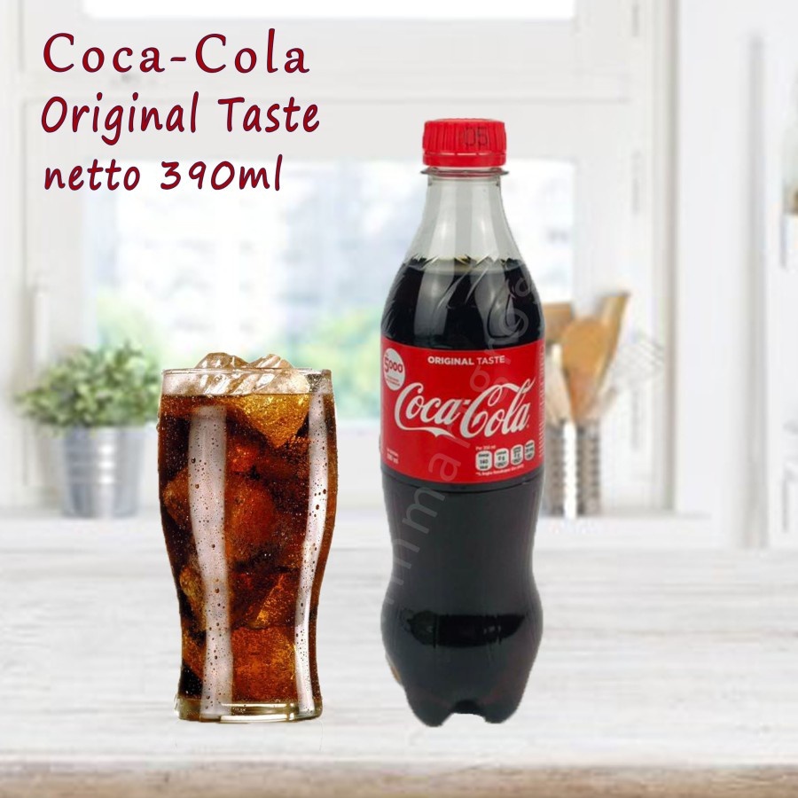 Jual Coca Cola / Minuman Berkarbonasi rasa Cola / Original /390ml ...