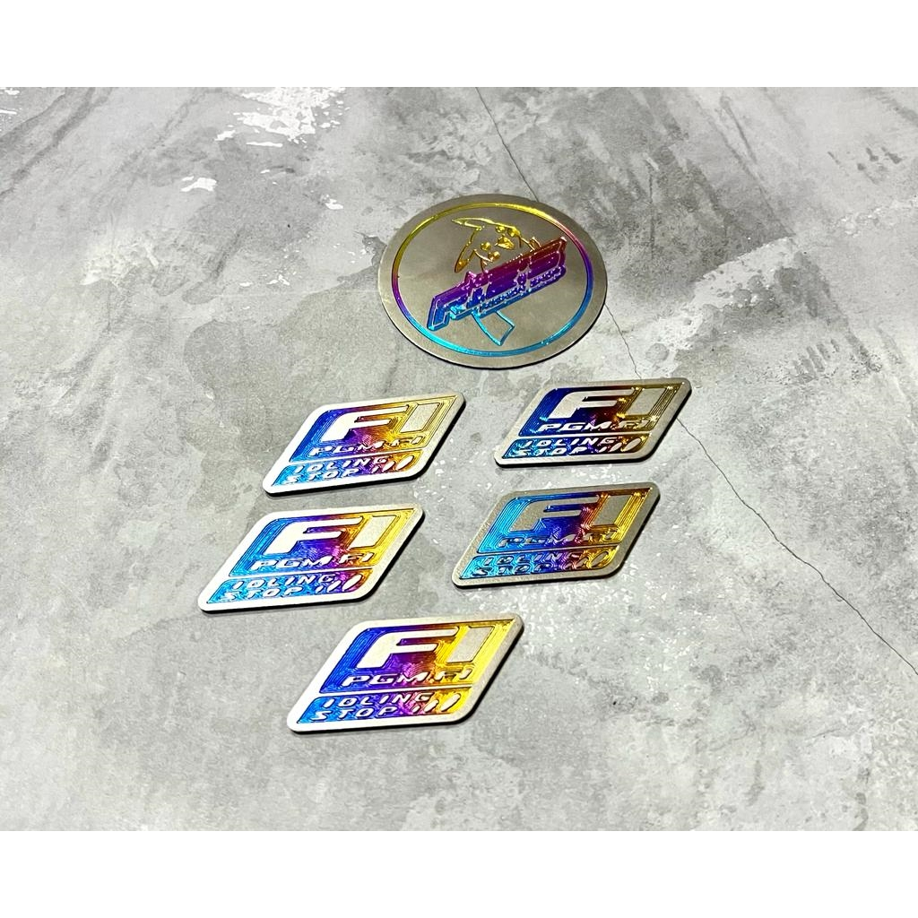 Jual Logo emblem FI titanium original vietnam | Shopee Indonesia