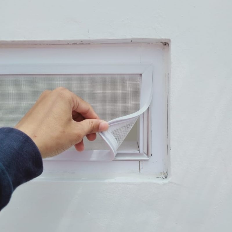 Jual penutup loster udara jaring nyamuk custom | Shopee Indonesia