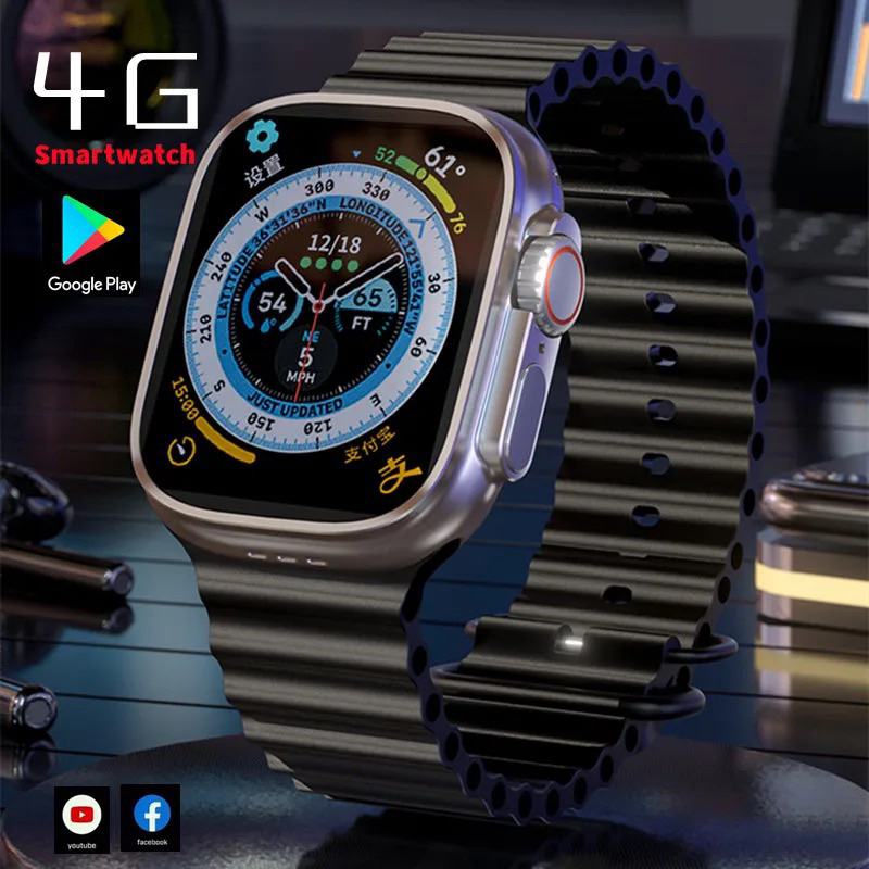 Jual SMARTWATCH FIRST S8 ULTRA SIMCARD 4G FITUR LENGKAP | Shopee Indonesia
