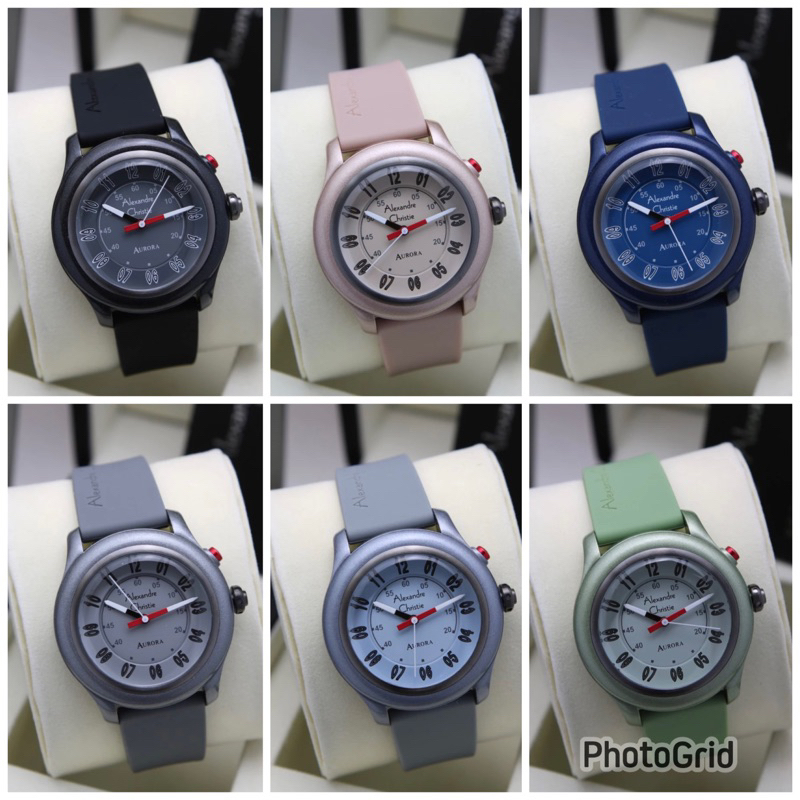 Jual jam tangan unisex alexandre christie ac 9397 / 9397 / ac9397 led ...