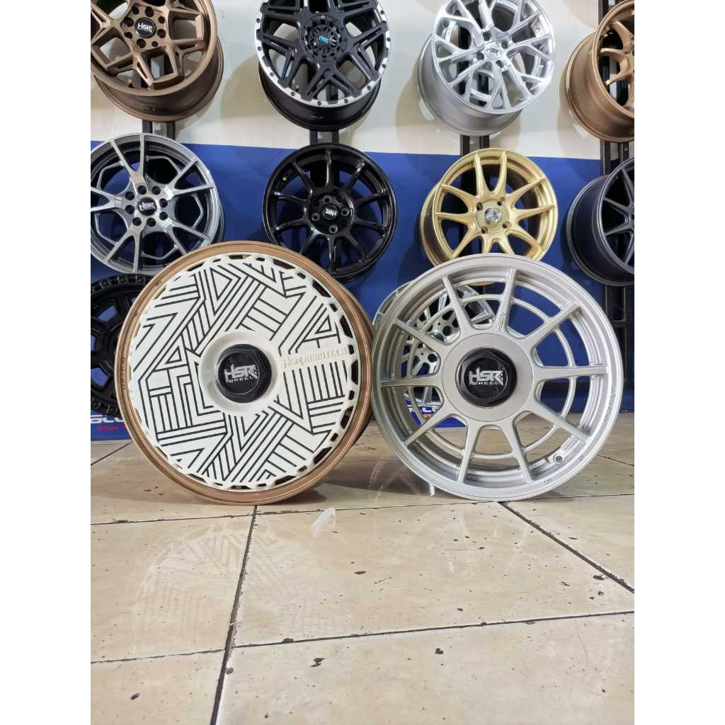 Jual velg hsr boafeo r16 h8 masuk ke city,jazz,altis,ignis dll | Shopee ...