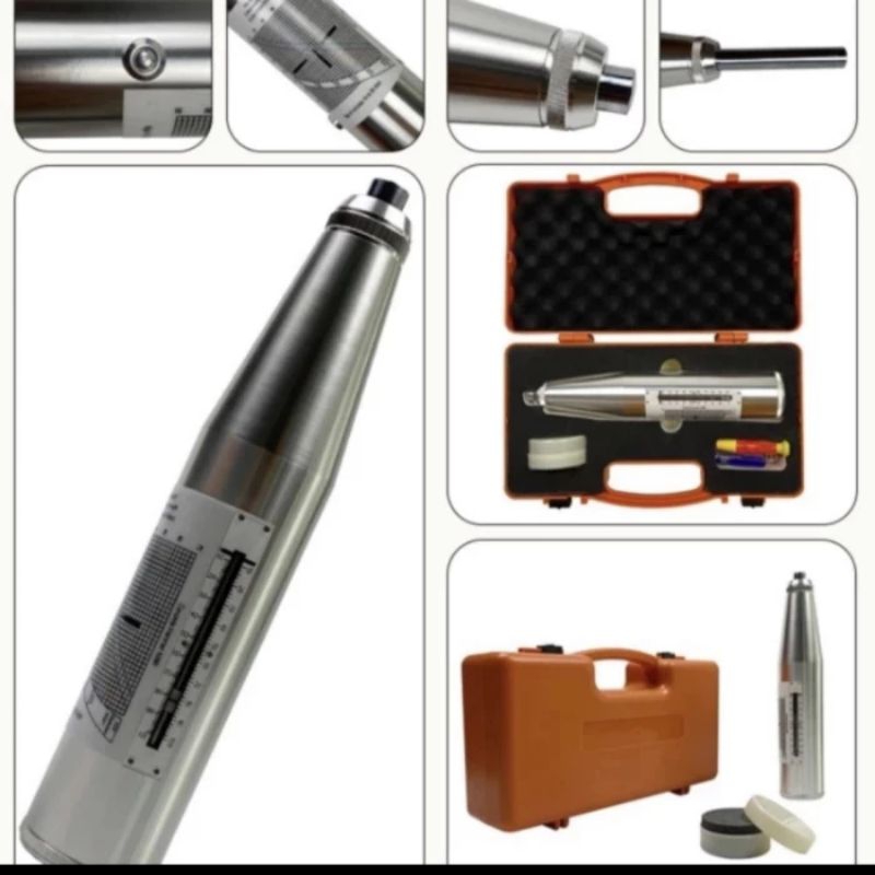 Jual Hammer test beton ZC3-A Alat Cek kekerasan/Kekuatan beton | Shopee ...