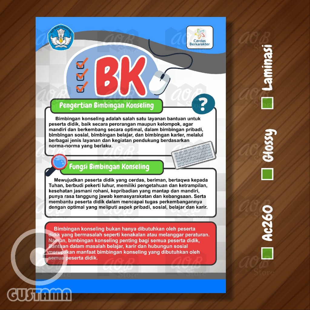 Jual Poster Definisi Bimbingan Konseling, Poster Ruang BK A3 | Shopee ...