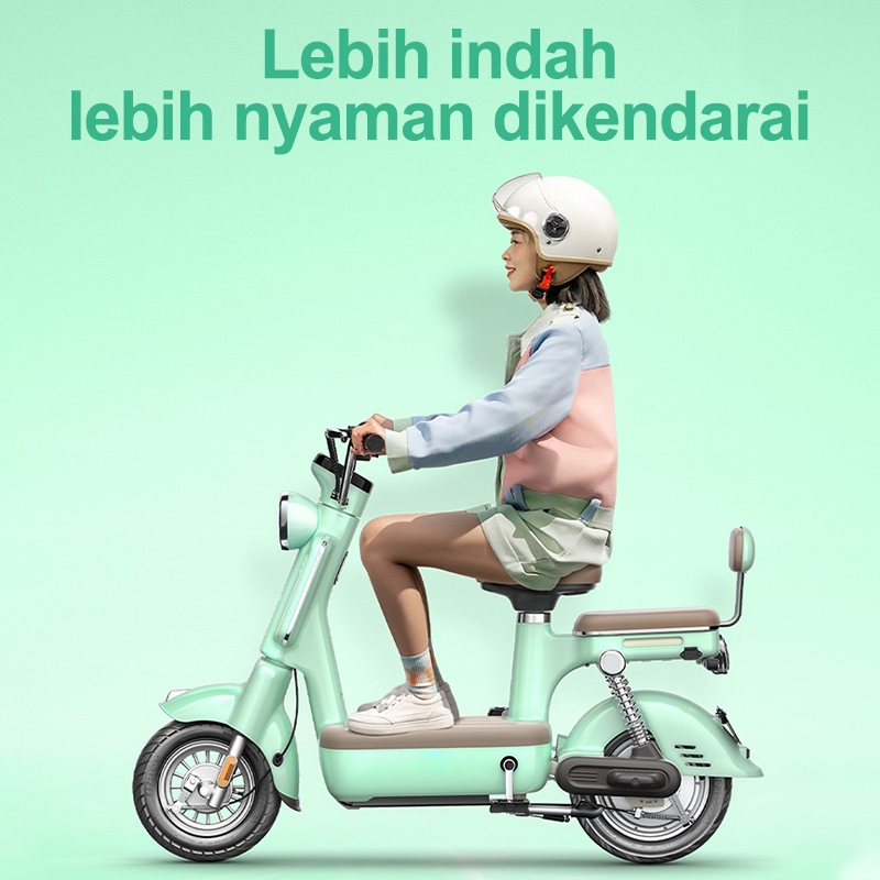 Jual e-Buy - Sepeda Motor Listrik Wanita yang Trendi dan Ringan 55 KM/H ...