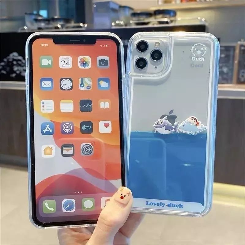 Jual Case HP iPhone Sinchan and shark | Shopee Indonesia