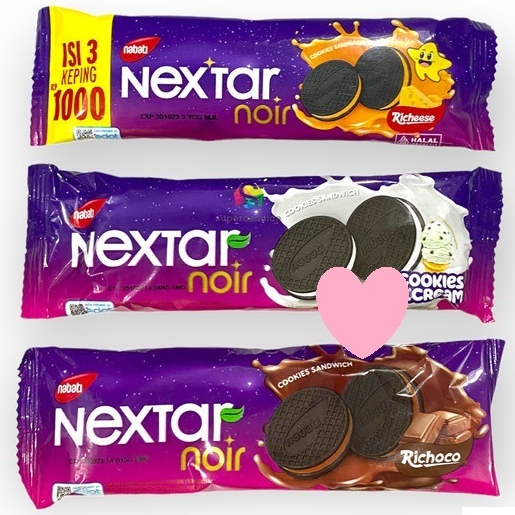 Jual NEXTAR NOIR RICHOCO 18 gram COKLAT COOKIES RENCENG 1000 GRATIS ...
