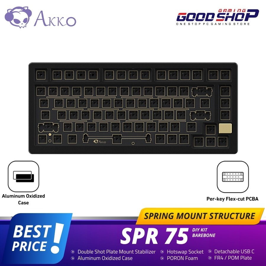 Jual Akko SPR75 Barebone Mechanical Keyboard | Shopee Indonesia