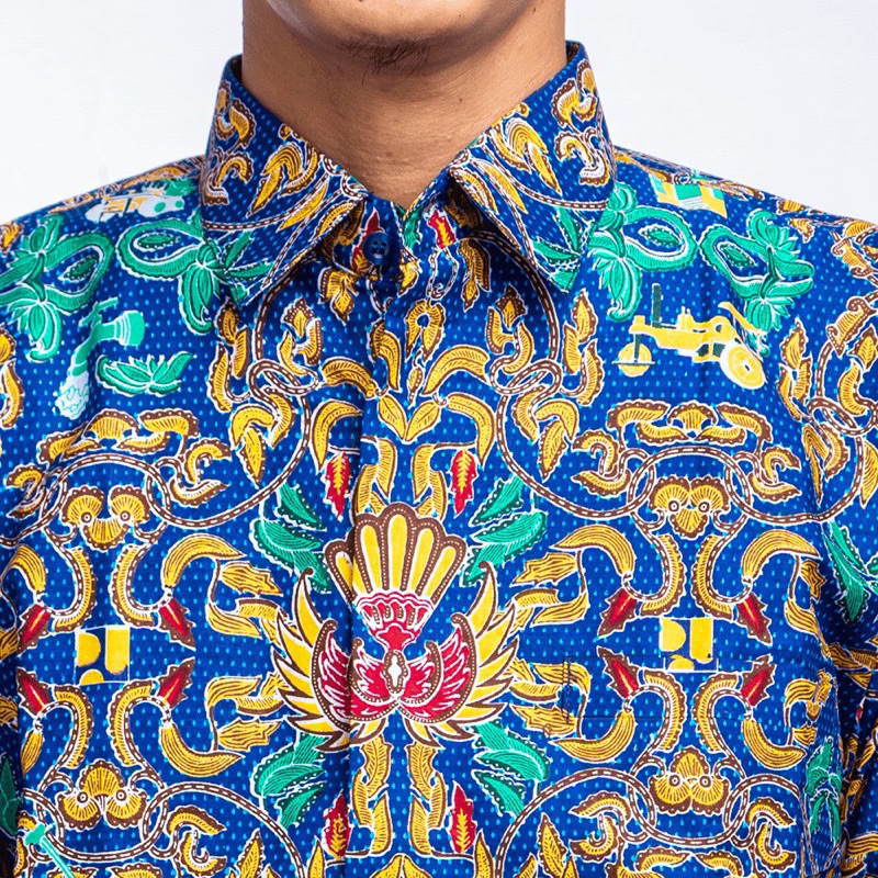 Jual Seragam Batik PUPR Nasional Full Furing | Shopee Indonesia