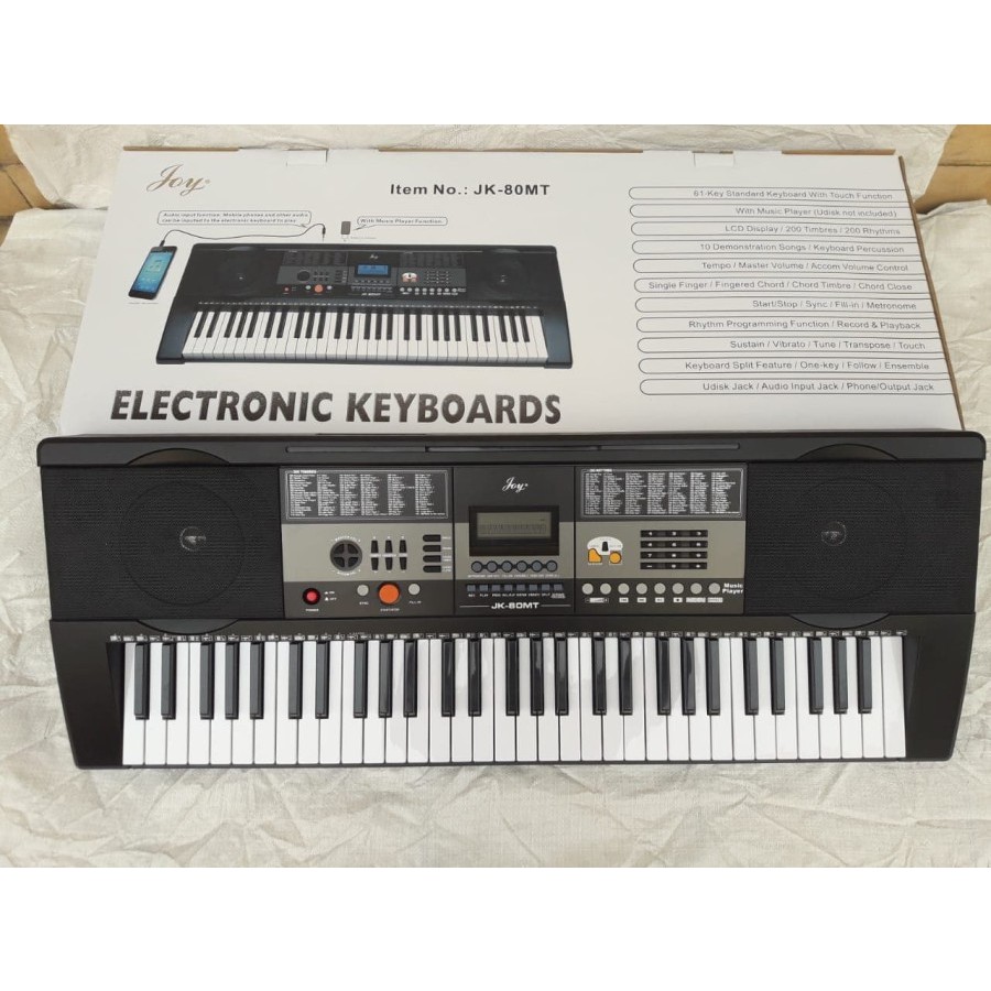 Jual Keyboard Joy JK80MT/ JK-80MT Original 61 keys | Shopee Indonesia