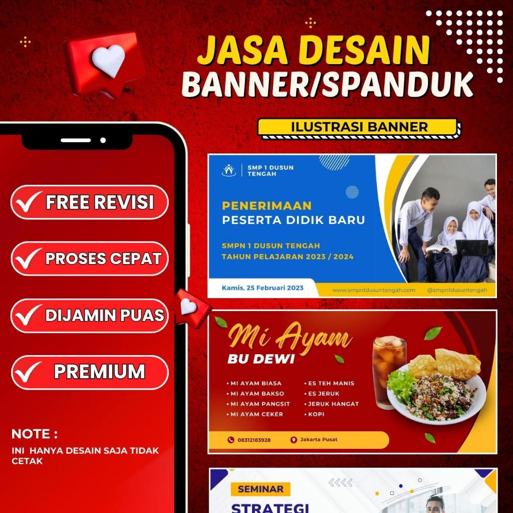 Jual JASA DESAIN SPANDUK / BANNER / BANER / XBANNER/ROLL / BALIHO ... Jual JASA DESAIN SPANDUK / BANNER / BANER / XBANNER/ROLL / BALIHO ...