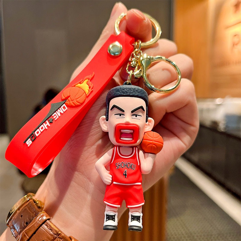 Jual Gantungan Kunci Slam Dunk Keychain Kartun Sakuragi Rukawa Akagi ...