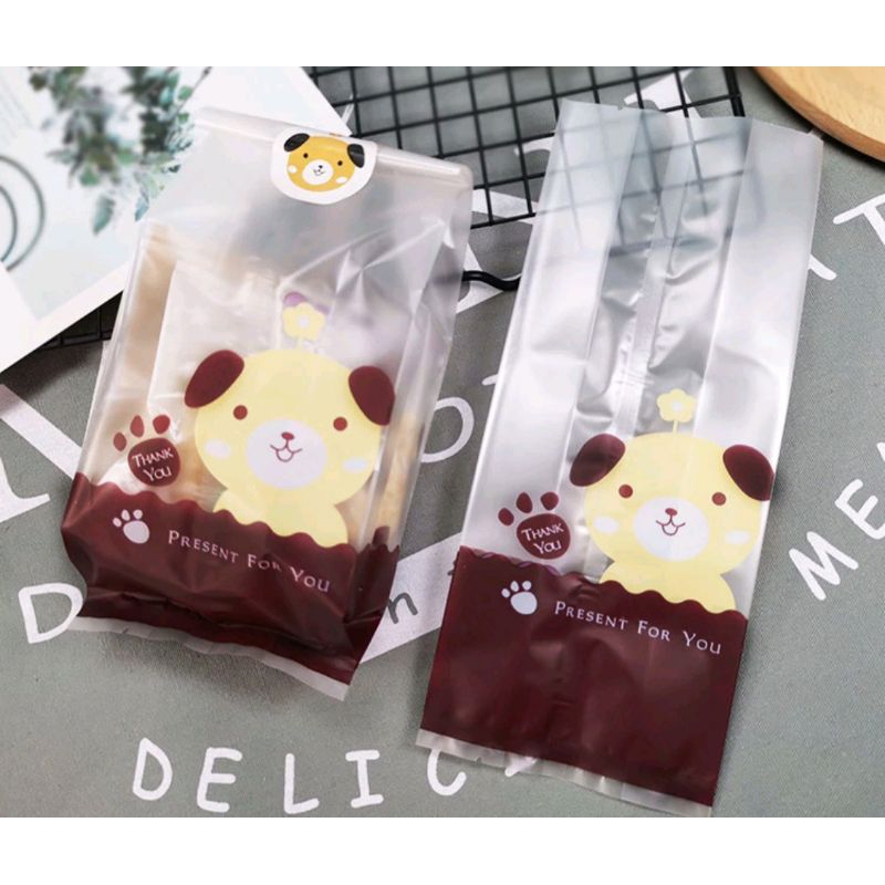 Jual 50Pcs Plastik Seal Muffin Cookies Nastar motif lucu/ Plastik ...