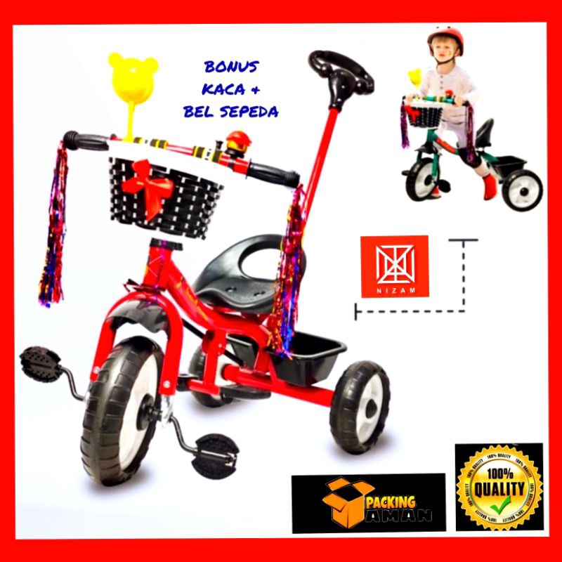 Jual SEPEDA RODA 3 ANAK SEPEDA RODA TIGA MAINAN ANAK 1 - 4 TAHUN ...