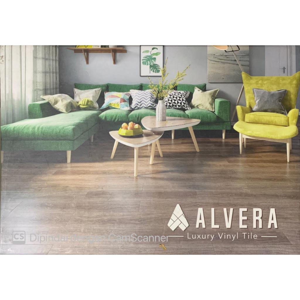 Jual Luxury vinyl lantai Alvera Tebal 3mm Motif kayu Premium | Shopee ...