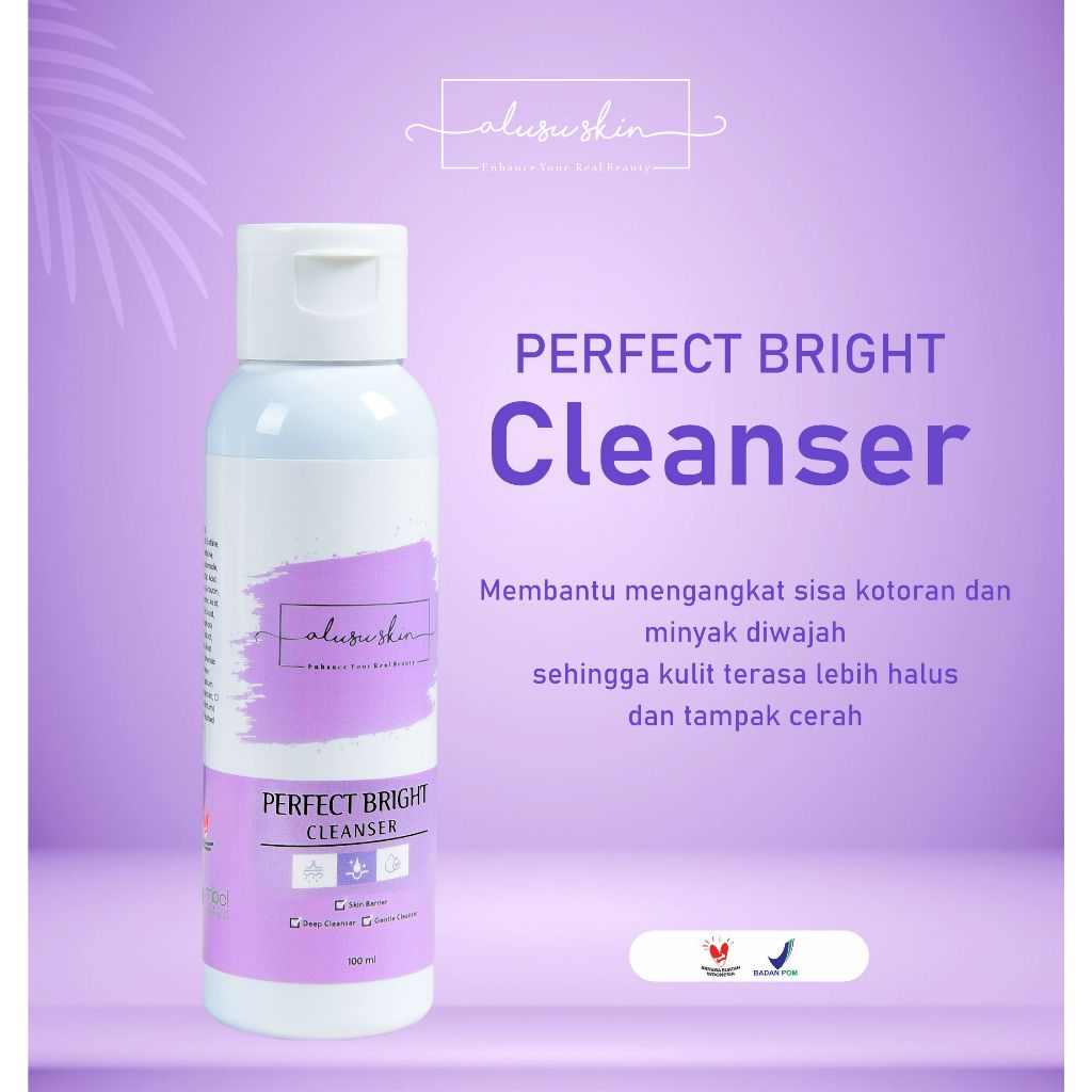Jual Cleanser Perfect Bright sabun membantu mengangkat sisa kotoran dan ...