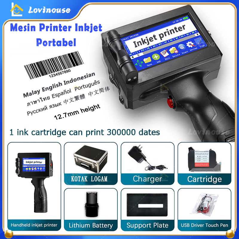 Jual Mesin Tinta Printer Inkjet Genggam Portabel Printer Inkjet Tanggal ...