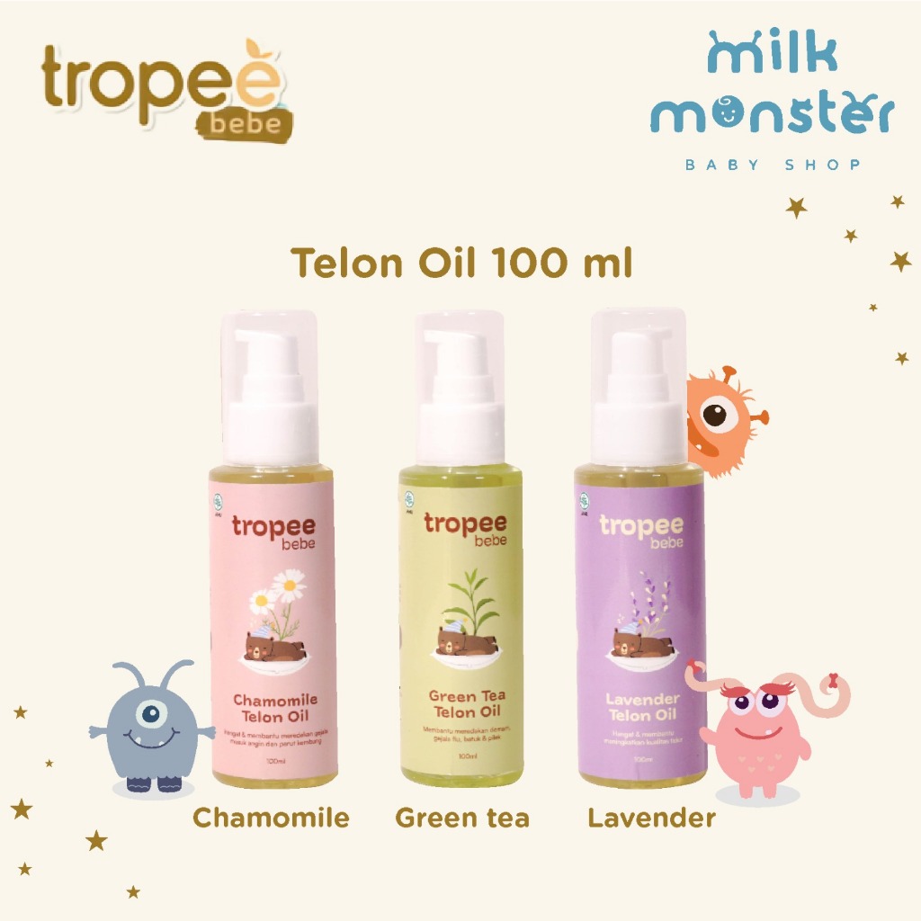 Jual Tropee Bebe Telon Oil 100 ml / Minyak Telon 100ml | Shopee Indonesia
