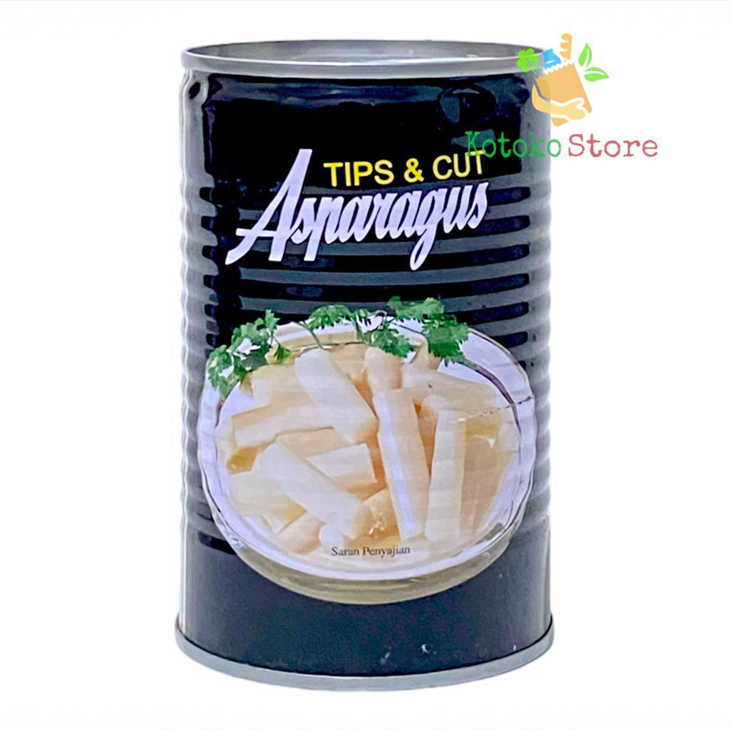 Jual Asparagus Kaleng Red Boat / Asparagus Tips & Cut Potongan 430gr ...