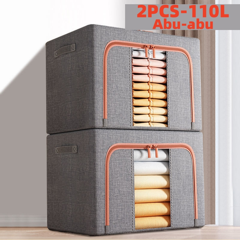 Jual Lipat Storage Box 66L/110L tahan lembab Kotak Penyimpanan ...