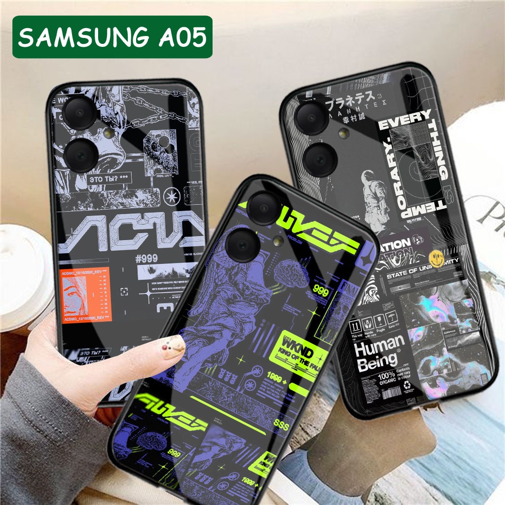 Jual Softcase Glass Kaca Samsung A05 Terbaru 2023 [M160] Casing ...