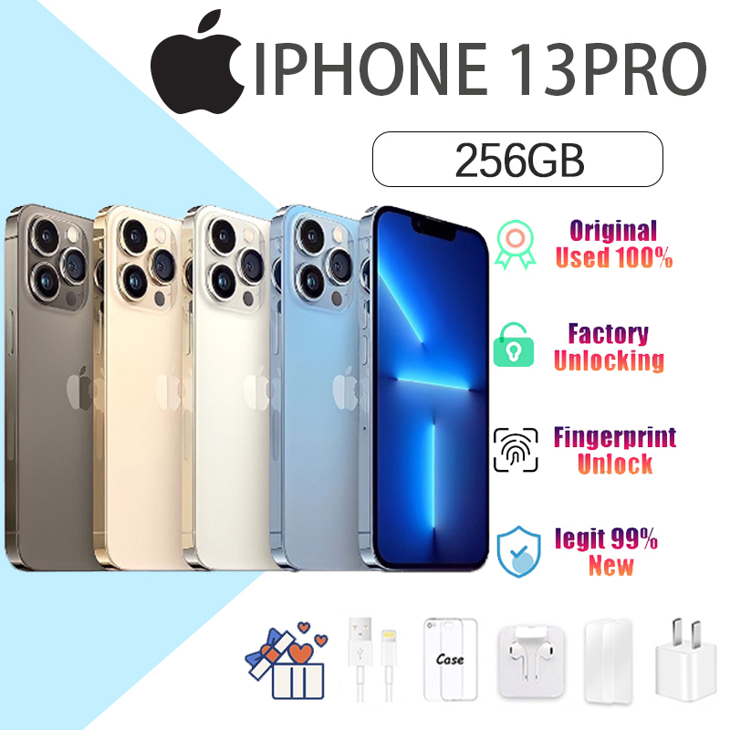 Jual APPLE IPHONE 13 PRO 256GB ORIGINAL MULUS GOOD CONDITIONS NO RECOND NO REFURBISH FULLSET ...