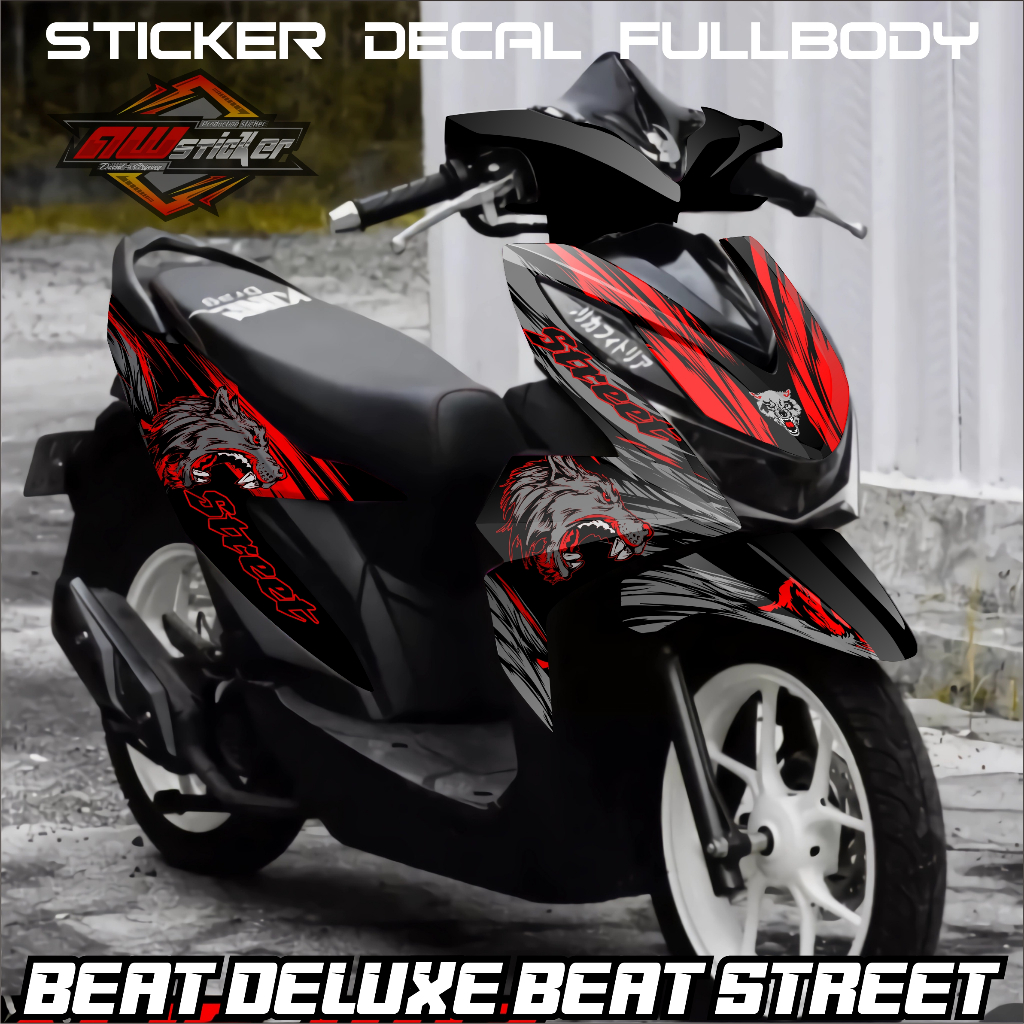 Jual Sticker Decal Beat Deluxe Beat Street Full body 2020 2021 2022 ...