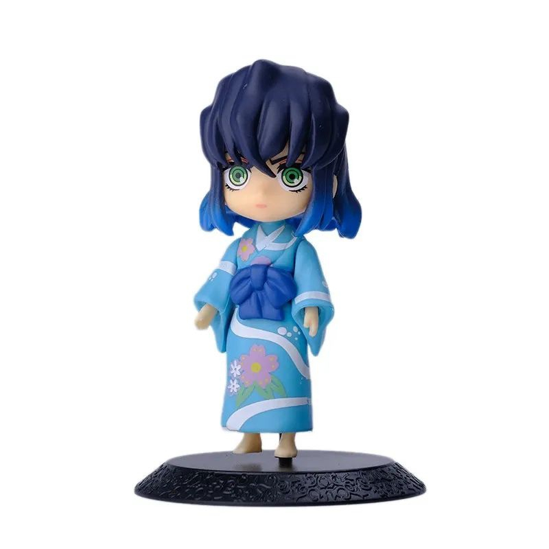 Jual Demon Slayer Kimetsu no Yaiba Kimono Chibi Action Figure Tanjiro ...