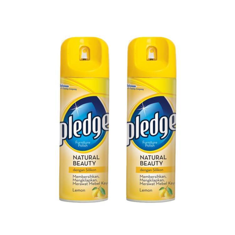 Jual Pledge Aerosol Lemon 330 gr x2 | Shopee Indonesia