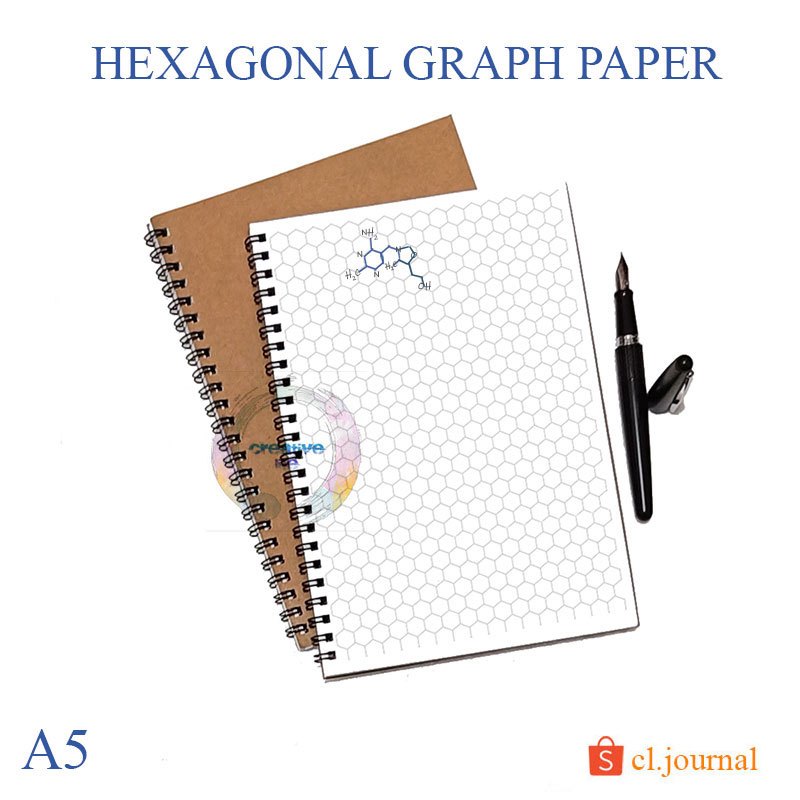 Jual Notebook Organic Chemistry - Hexagonal Graph / Buku Kimia A5 ...