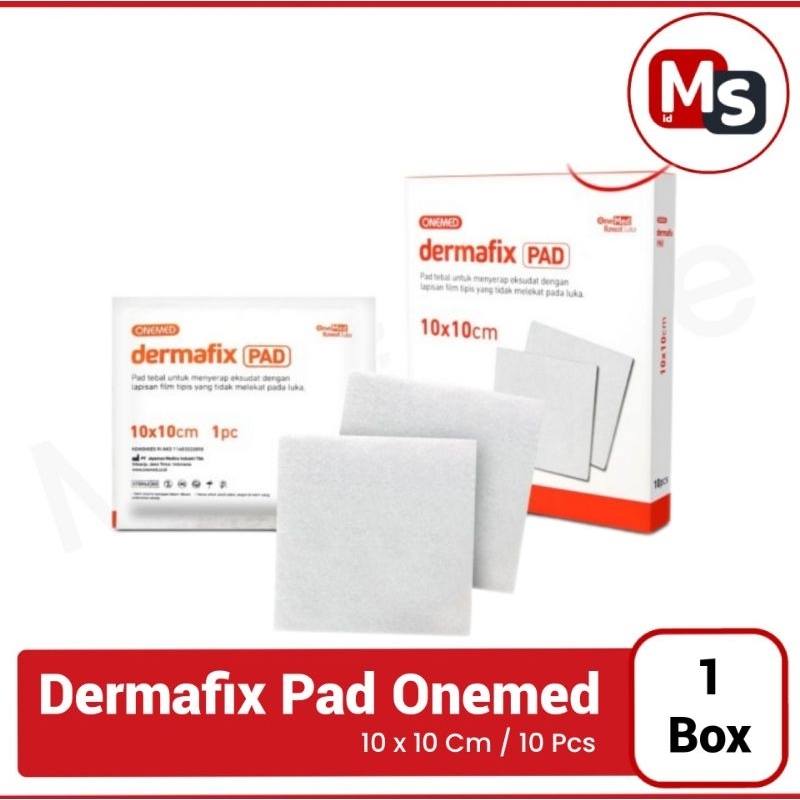 Jual Dermafix Pad 10 x 10 Cm Onemed Sejenis Melolin / Box | Shopee ...