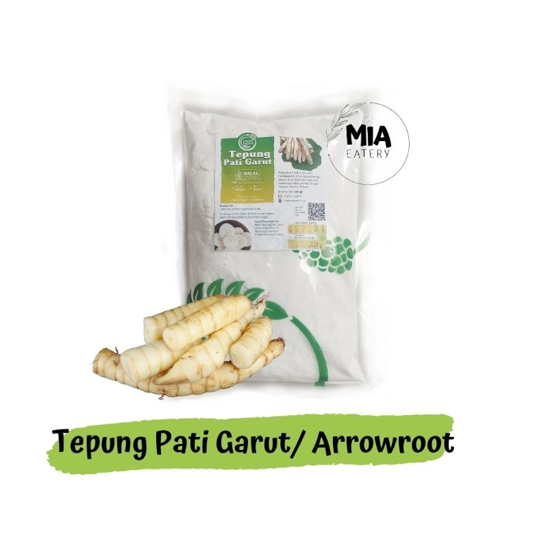 Jual Tepung Pati Garut / Arrowroot Flour Lingkar Organik 500 gram ...