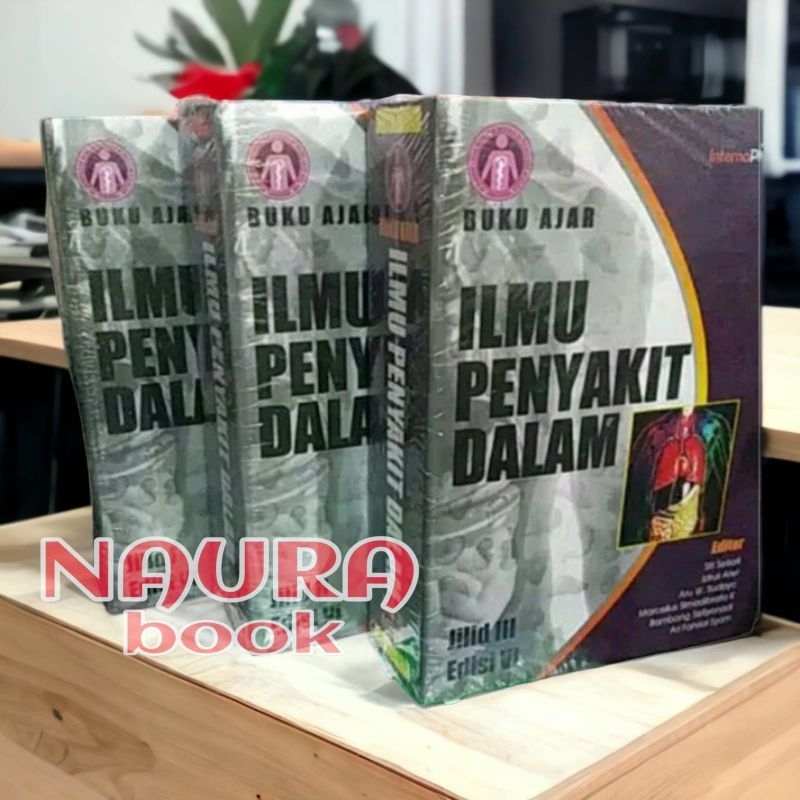Jual buku ajar ilmu penyakit dalam jilid 1,2,3 | Shopee Indonesia