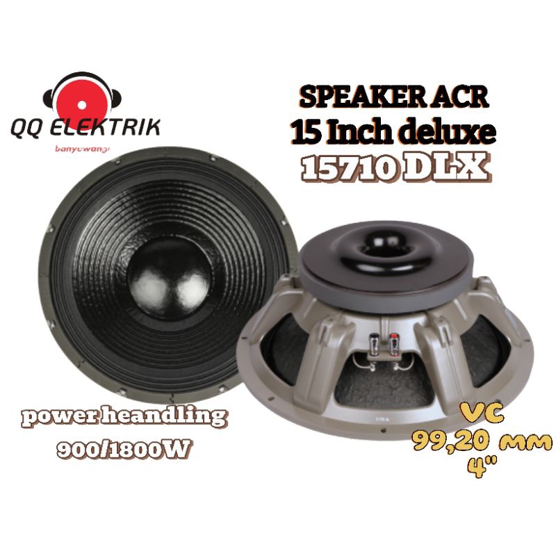 Jual Speaker ACR 15 inch ACR 15710 Deluxe Subwoofer 1800 watt Original | Shopee Indonesia