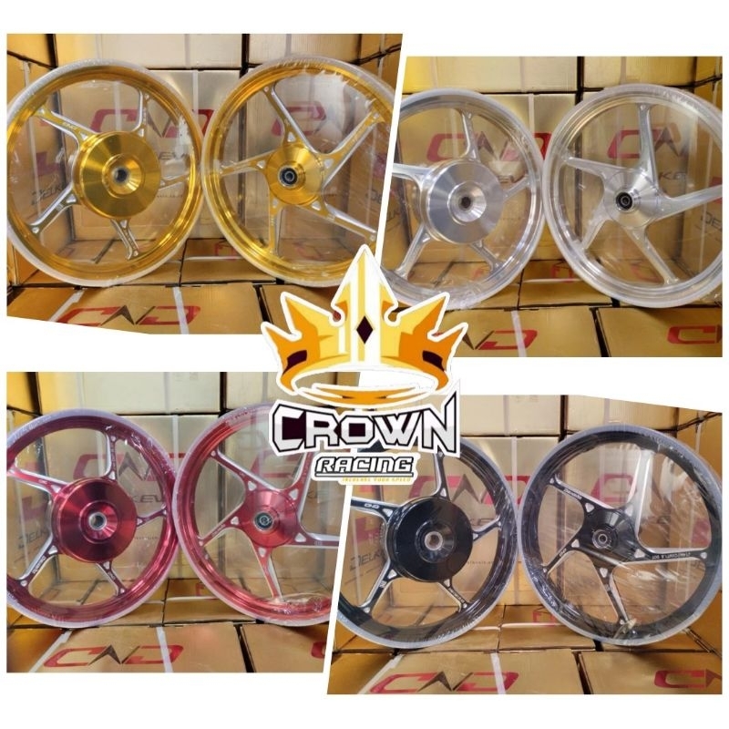 Jual Velg Delkevic Palang 5 Ring 14 Beat / Scoopy / Genio / Spacy / Vario 110 125 150 | Shopee ...