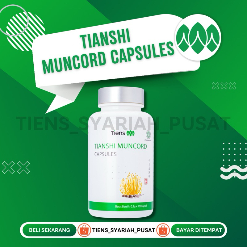 Jual Tianshi Muncord Capsules - Suplemen Kesehatan Daya Tahan Tubuh ...