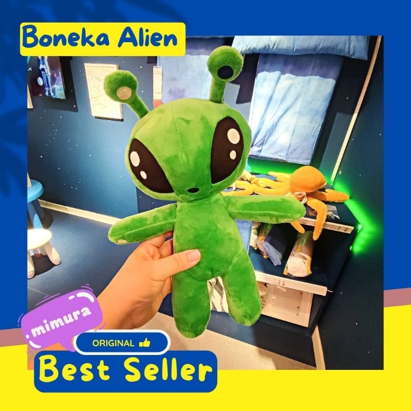 Jual Boneka Alien IKE4 Limited Edition Mainan Luar Angkasa Anak Space ...