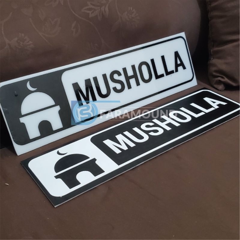 Jual SIGN BOARD TULISAN MUSHOLLA | Shopee Indonesia
