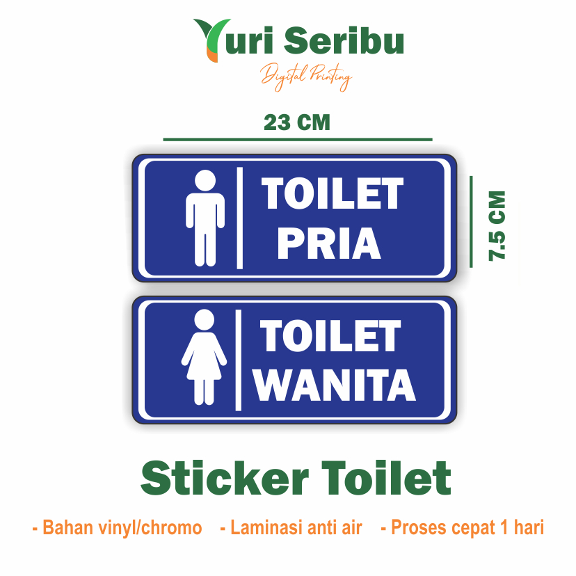 Jual Sticker toilet pria wanita | Shopee Indonesia
